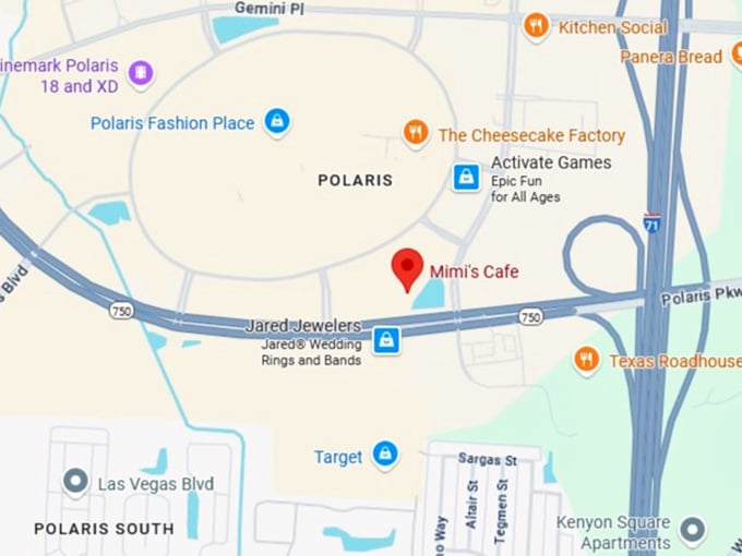 16. mimi's cafe map