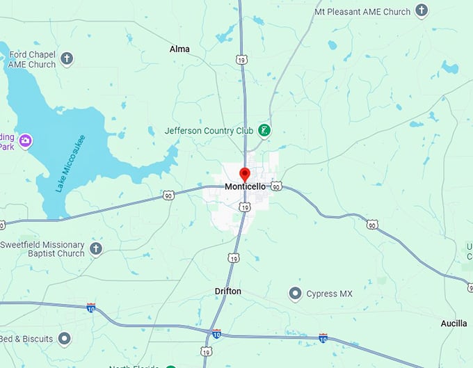 16. monticello map