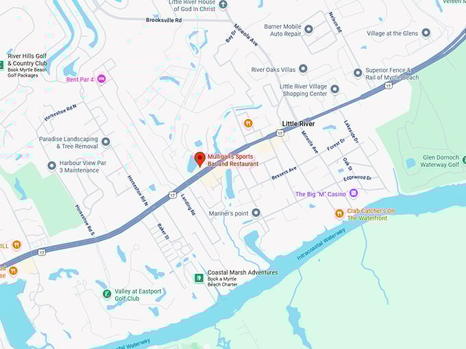 16. mulligan's sports bar and restaurant map