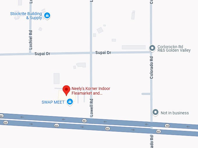 16. neely's korner indoor fleamarket and outdoor swap meet map