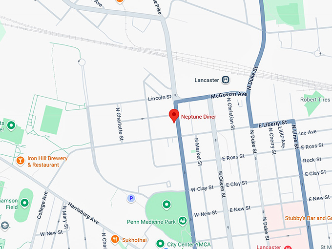 16. neptune diner map