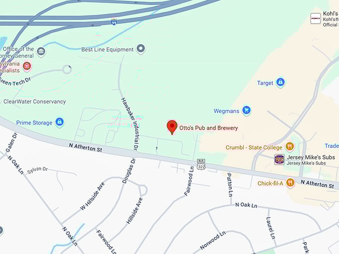 16. otto's pub and brewery map