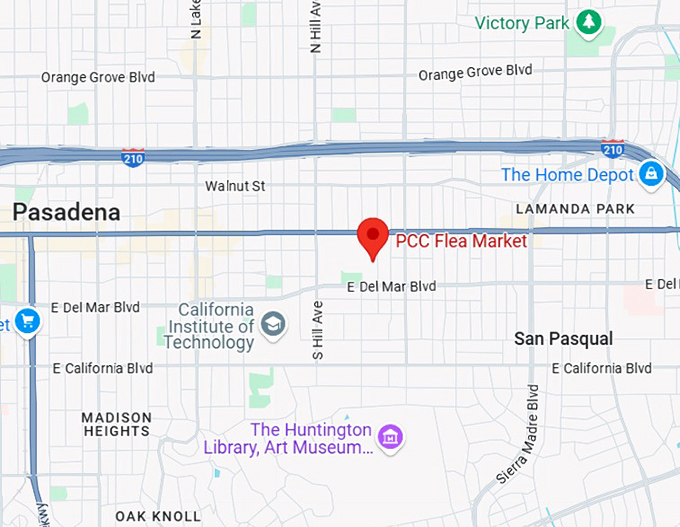 16. pcc flea market map