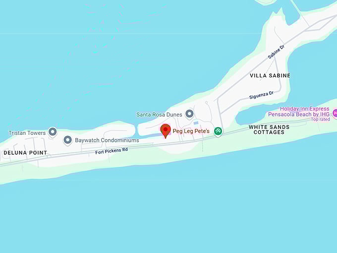 16. peg leg pete’s map