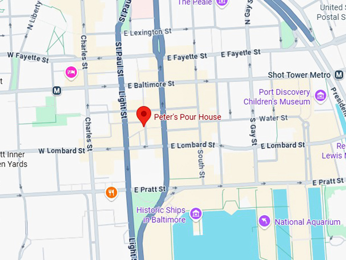 16. peter’s pour house map