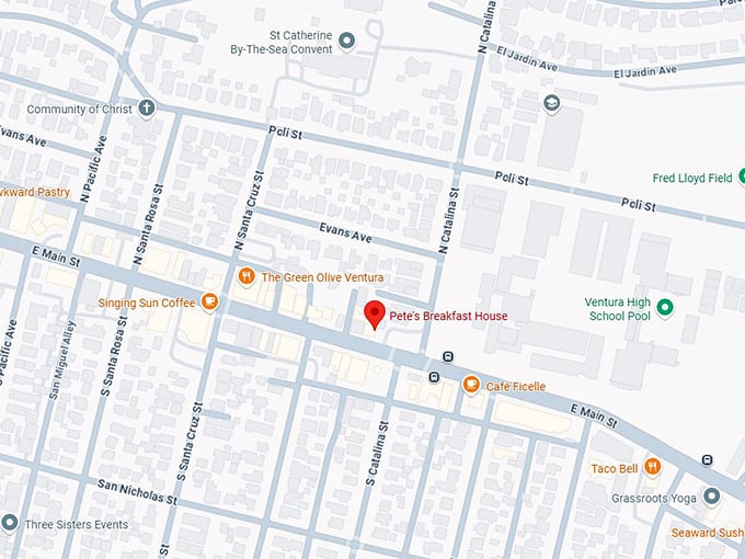 16. pete's breakfast house map