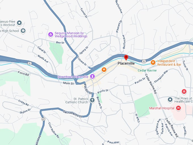placerville map