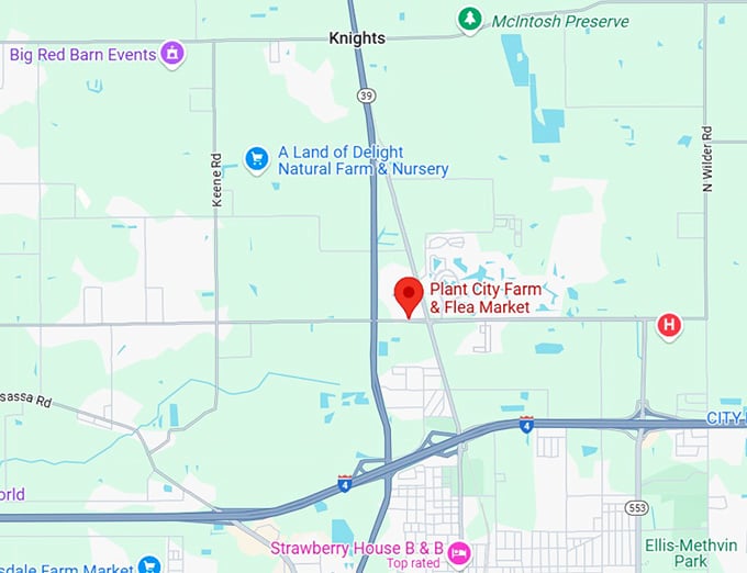 16. plant city farm & flea market map