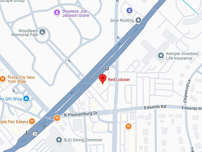 16. red lobster map
