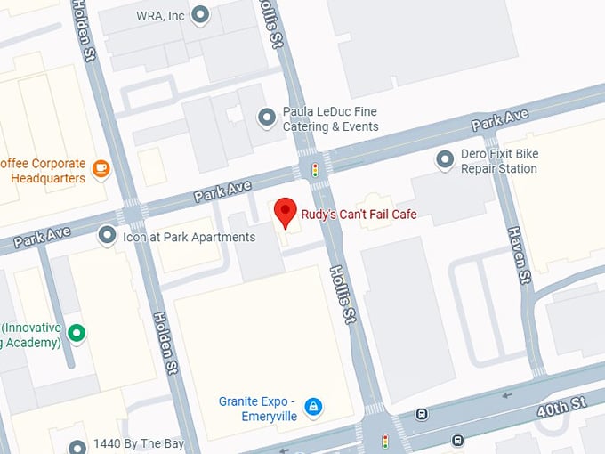 16. rudy's can't fail cafe map
