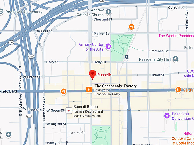 16. russell’s map