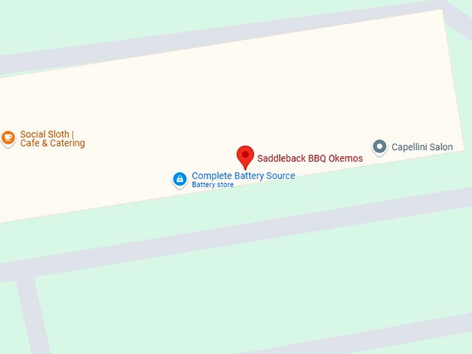 16. saddleback bbq okemos map
