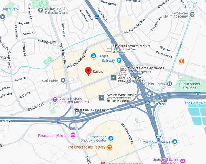 16. savers map