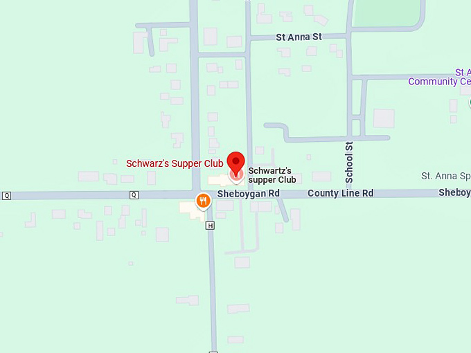 16. schwarz’s supper club map