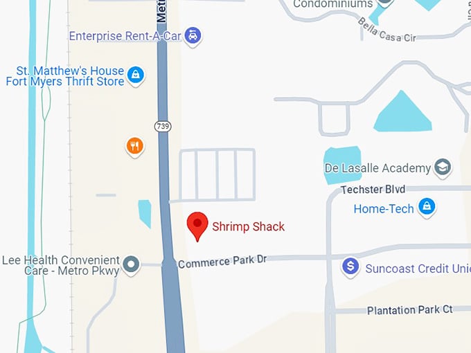 16. shrimp shack map