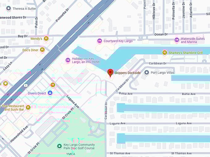 16. skippers dockside map
