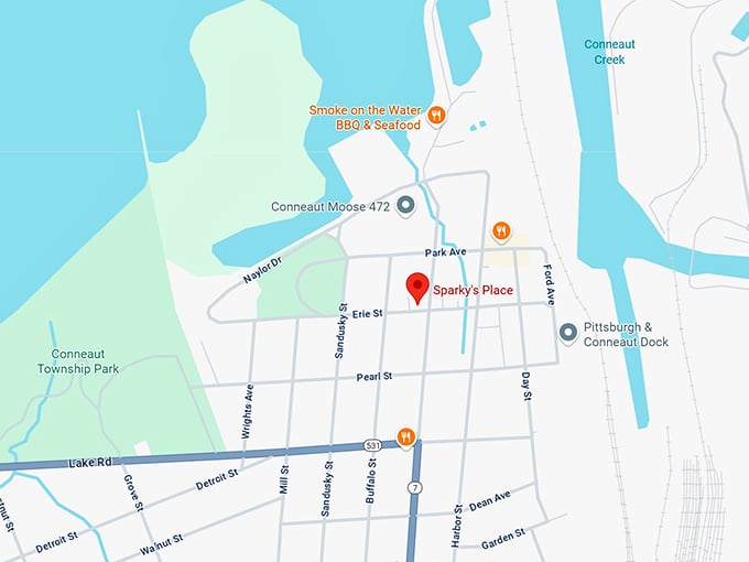 16. sparky's place map