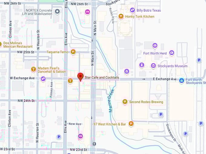 16. star cafe map