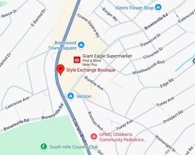 16. style exchange boutique map