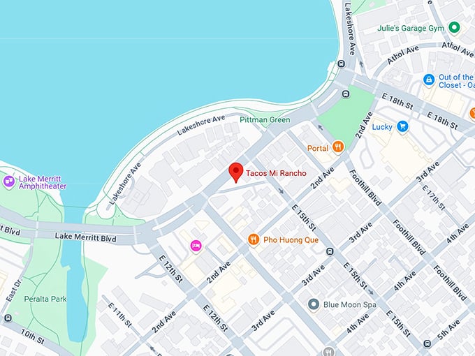 16. tacos mi rancho map