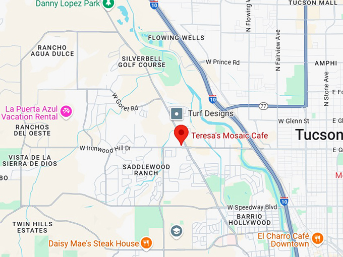 16. teresa’s mosaic cafe map