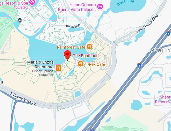 16. the boathouse map