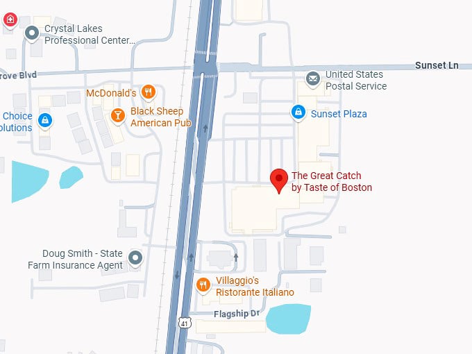 16. the great catch by taste of boston map