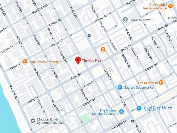 16. the hbg flea map