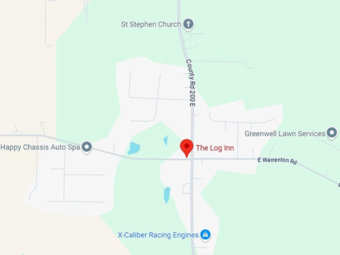 16. the log inn map