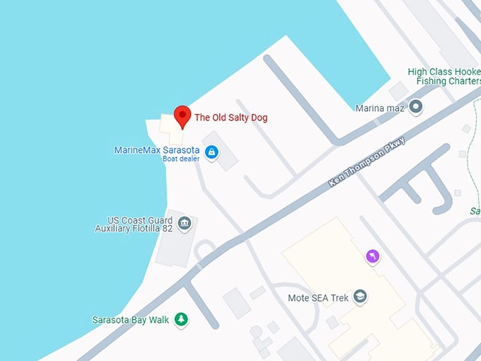 16. the old salty dog map