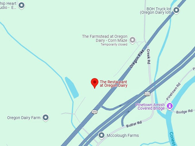 16. the restaurant at oregon dairy map
