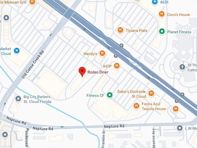 16. the rodeo map