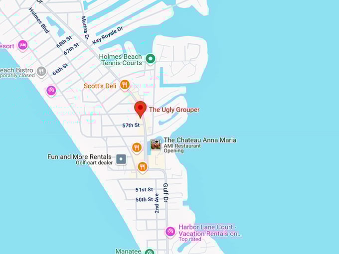 16. the ugly grouper map