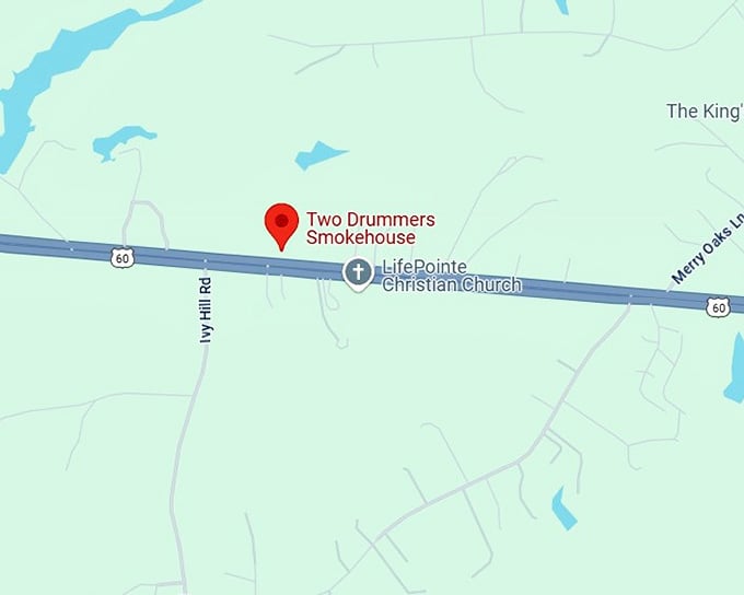 16. two drummers smokehouse map