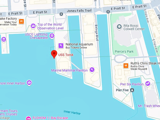 16. uss torsk map