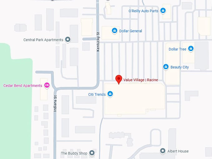 16. value village racine map