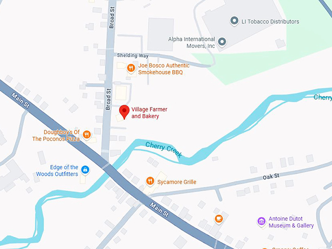 16. village farmer and bakery map