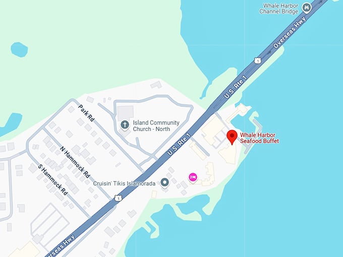 16. whale harbor seafood buffet map