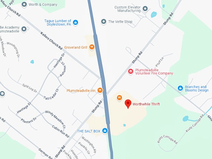 16. worthwhile thrift map