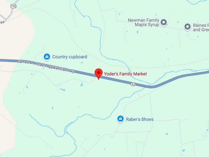 yoder’s family market map