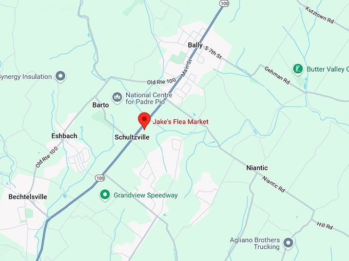 16.jakesfleamarketmap
