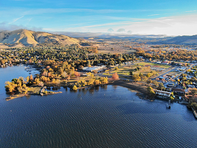 Clearlake: Lakeside living with mountain views that cost less than a week in San Francisco. Golden hills meet blue waters in perfect harmony.