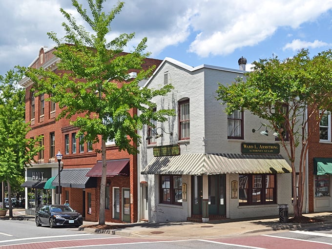 Martinsville's historic downtown looks like a movie set with its charming brick buildings and colorful awnings. Small-town America at its most picturesque!
