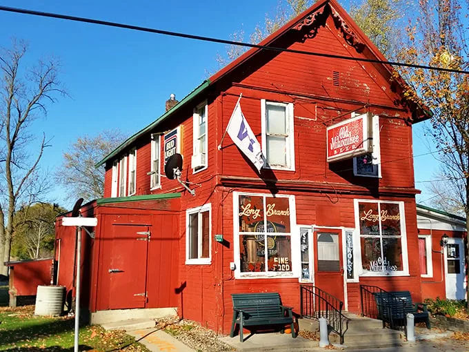 This little red farmhouse of flavor might not look fancy, but locals know it's hiding steak paradise inside!