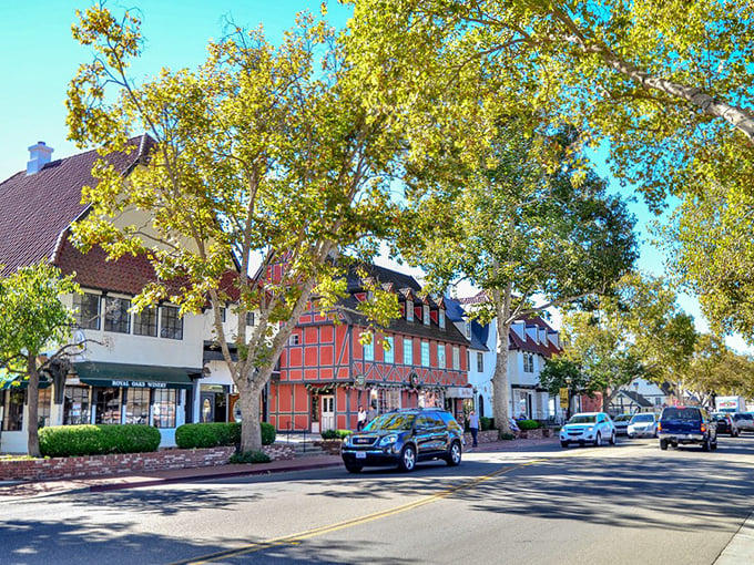 Solvang: Tree-lined Danish paradise where every building looks like it should be selling gingerbread. The perfect escape for your inner Hans Christian Andersen.
