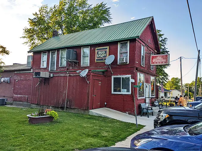 Like finding a culinary time machine! This weathered red gem serves up steaks that would make your grandparents nostalgic.