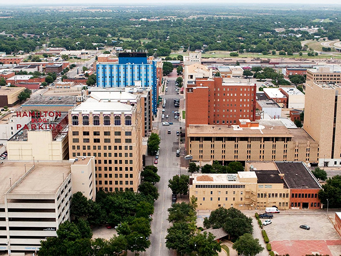 Downtown Wichita Falls invites you to slow down and look up – these buildings have stories taller than their facades.