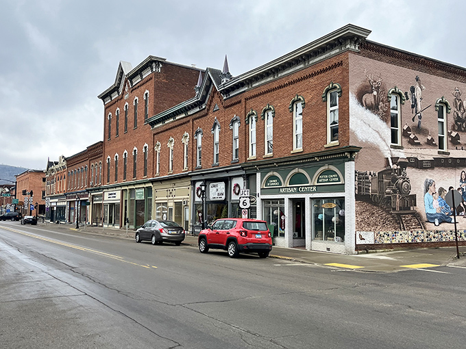 These century-old storefronts aren't just preserved—they're living, breathing businesses where modern life happens against a backdrop of timeless charm.