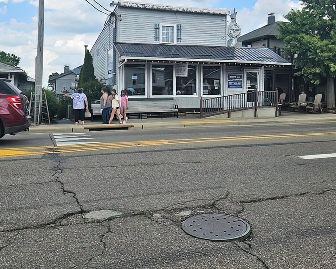 Boyd & Wurthmann's weathered exterior is like that reliable old cookbook – plain on the outside, but filled with recipes that have stood the test of time.