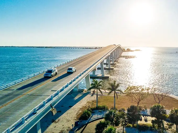 The Sanibel Causeway isn't just a bridge—it's a portal to island time. Watch your blood pressure drop with each mile marker you pass.